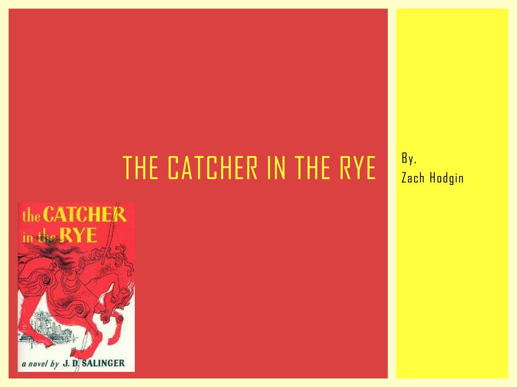 PPT - the Catcher in the Rye PowerPoint Presentation, free download ...