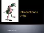 PPT - Introduction to Unity 2D Game Development PowerPoint Presentation ...