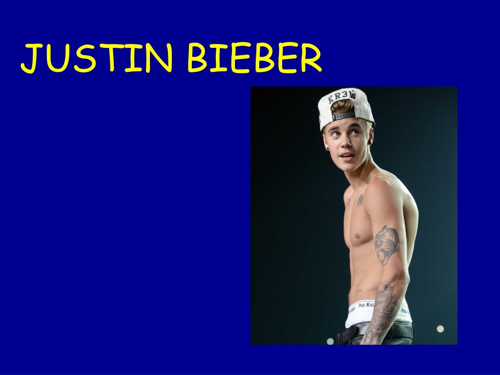 PPT - JUSTIN BIEBER PowerPoint Presentation, free download - ID:1695375