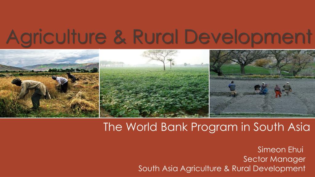 PPT - Agriculture & Rural Development PowerPoint Presentation, free ...