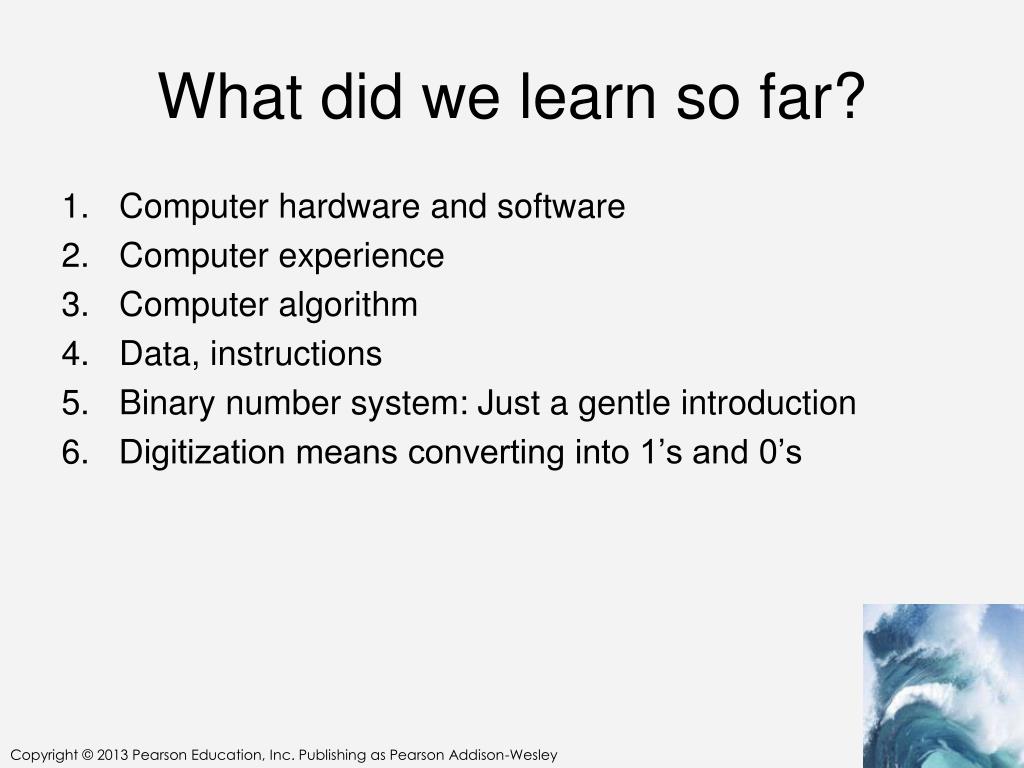 PPT - What did we learn so far? PowerPoint Presentation, free download ...