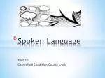 PPT - Spoken Language PowerPoint Presentation, free download - ID:6191648