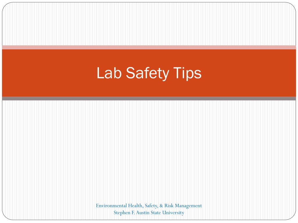PPT - Lab Safety Tips PowerPoint Presentation, free download - ID:1700568
