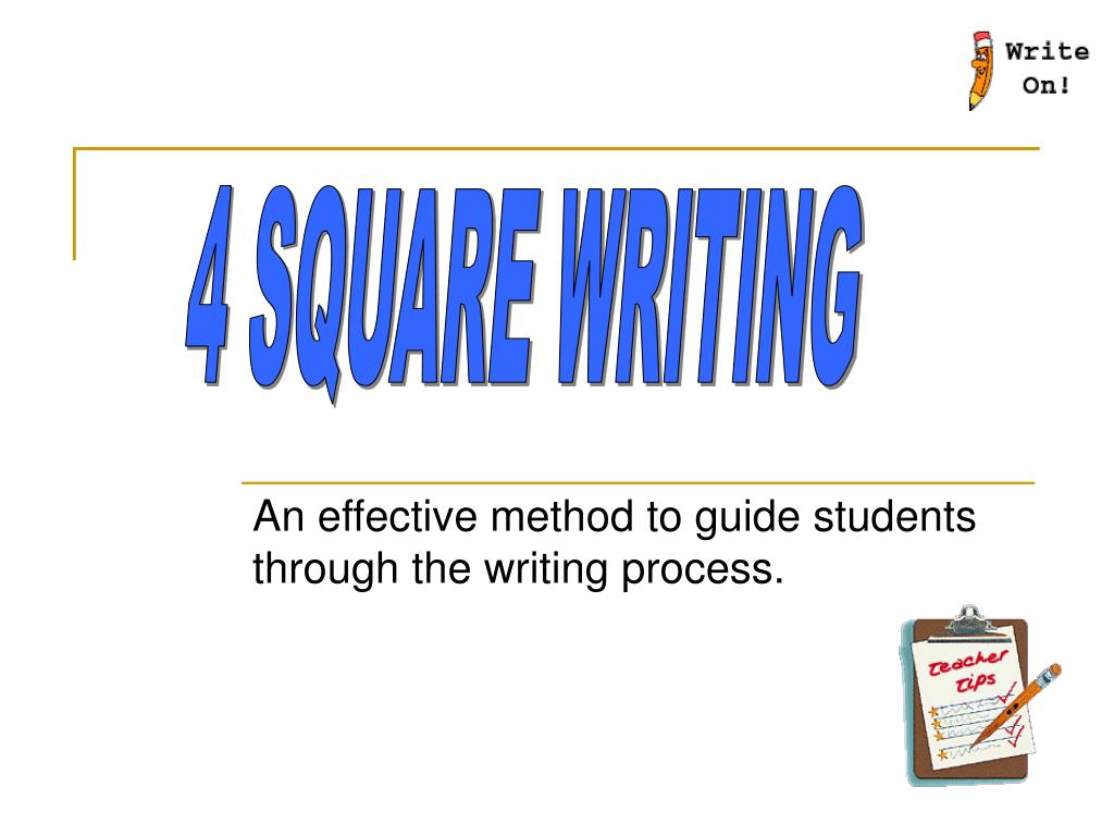 PPT - An effective method to guide students through the writing process ...