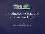 PPT - INTRODUCTION TO STATA PowerPoint Presentation, free download - ID ...