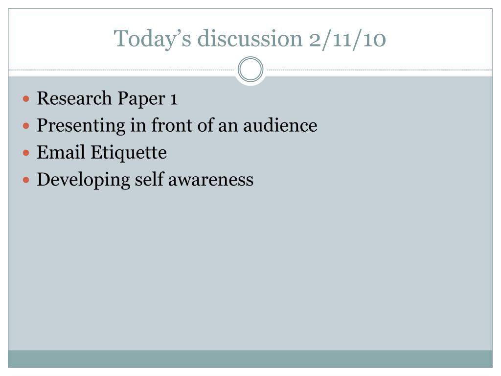 PPT - Today’s discussion 2/11/10 PowerPoint Presentation, free download ...