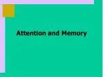 PPT - Attention and the AC-TEA Model PowerPoint Presentation, free ...