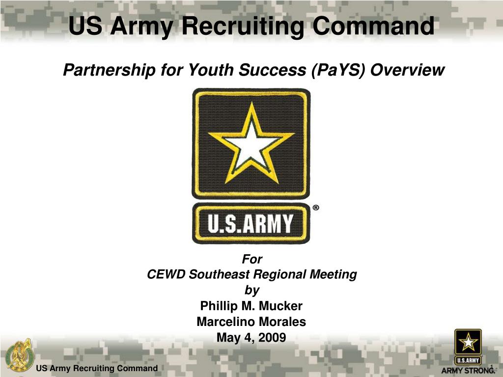 PPT - US Army Recruiting Command PowerPoint Presentation, free download ...