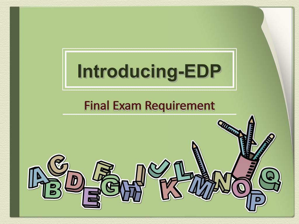 PPT - Introducing-EDP PowerPoint Presentation, free download - ID:1703876