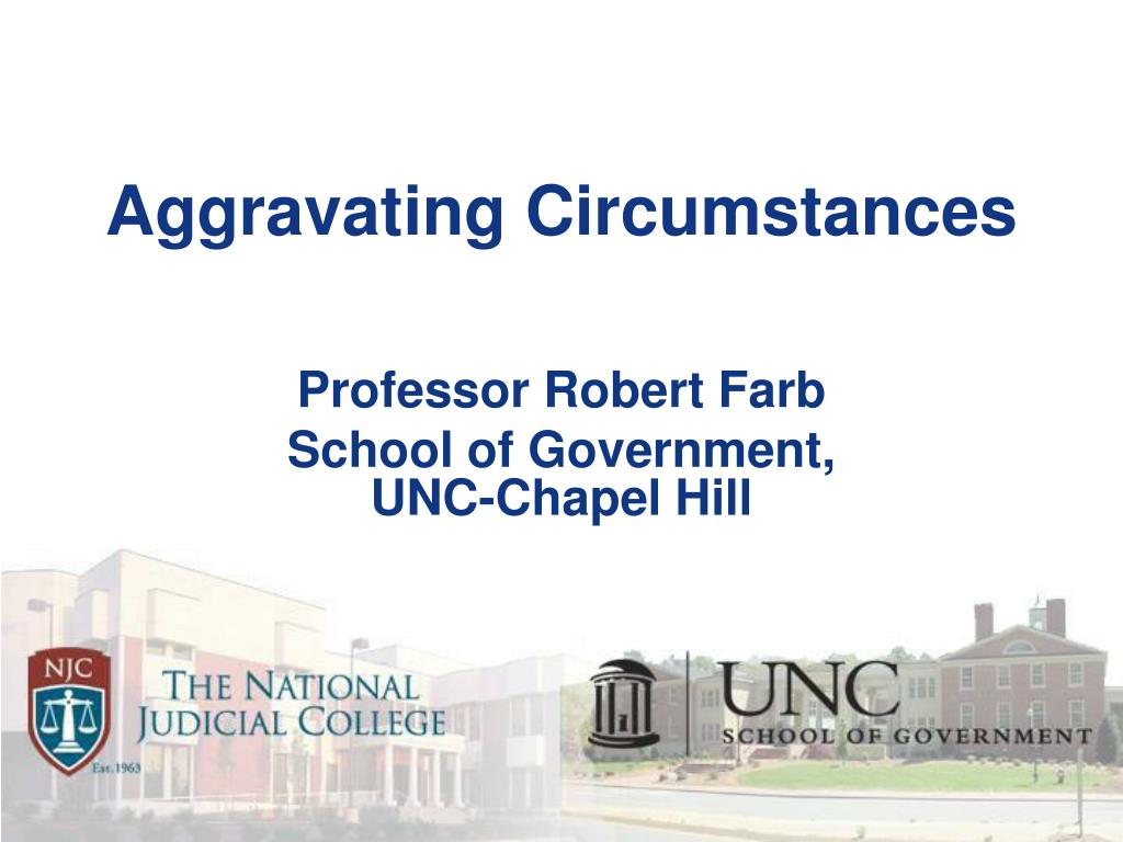 PPT - Aggravating Circumstances PowerPoint Presentation, free download ...