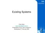 PPT - Existing Systems PowerPoint Presentation, free download - ID:4277396