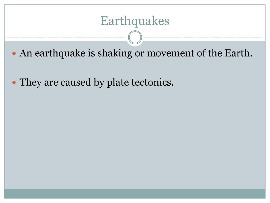 PPT - Earthquakes PowerPoint Presentation, free download - ID:1704465