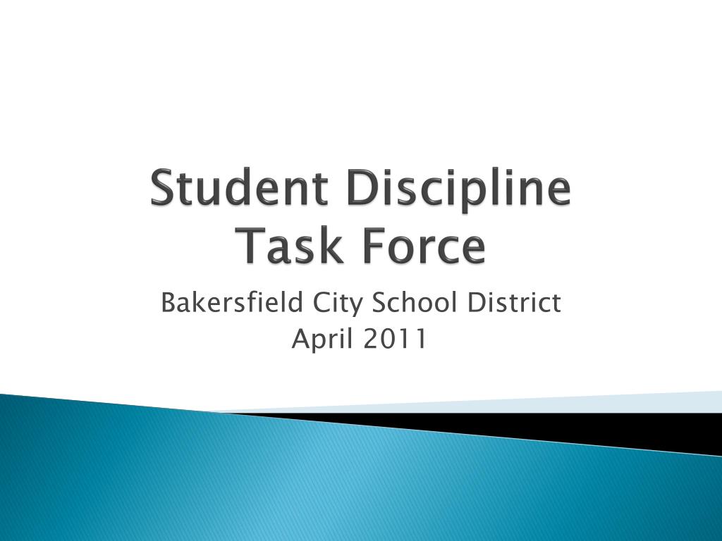 PPT - Student Discipline Task Force PowerPoint Presentation, free ...