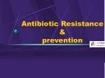 PPT - Antibiotic Resistance PowerPoint Presentation, free download - ID ...