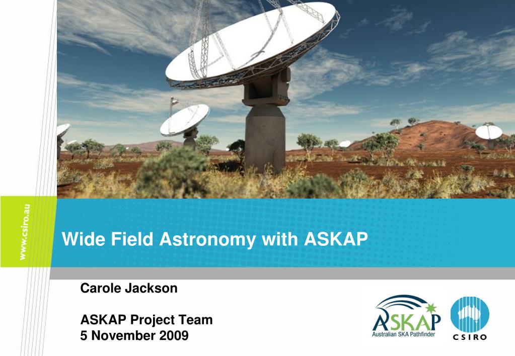 PPT - Wide Field Astronomy with ASKAP PowerPoint Presentation, free ...