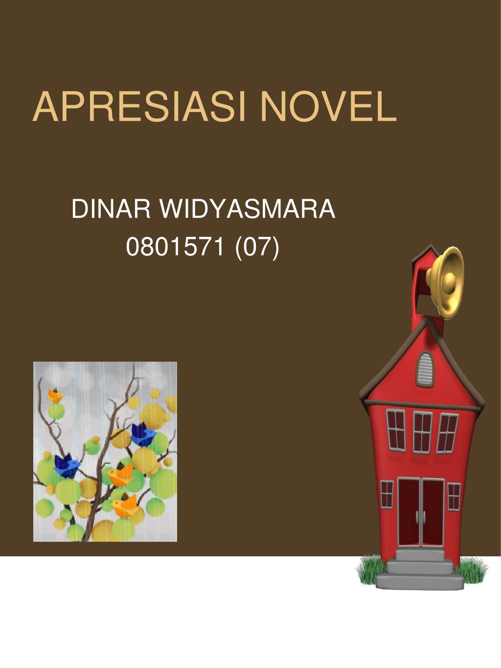 PPT - APRESIASI NOVEL PowerPoint Presentation, free download - ID:1709321