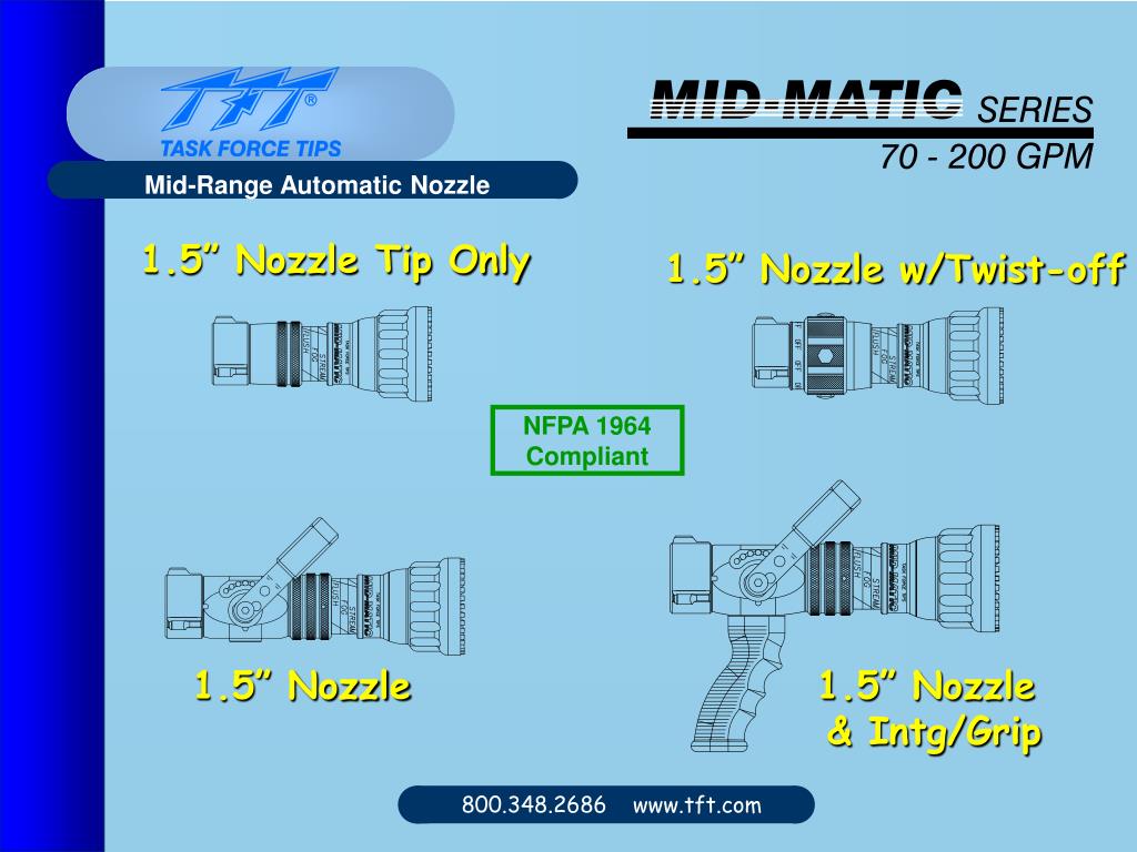 PPT - Mid-Range Automatic Nozzle PowerPoint Presentation, free download ...