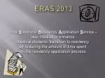 PPT - ERAS Overview PowerPoint Presentation, free download - ID:8858928