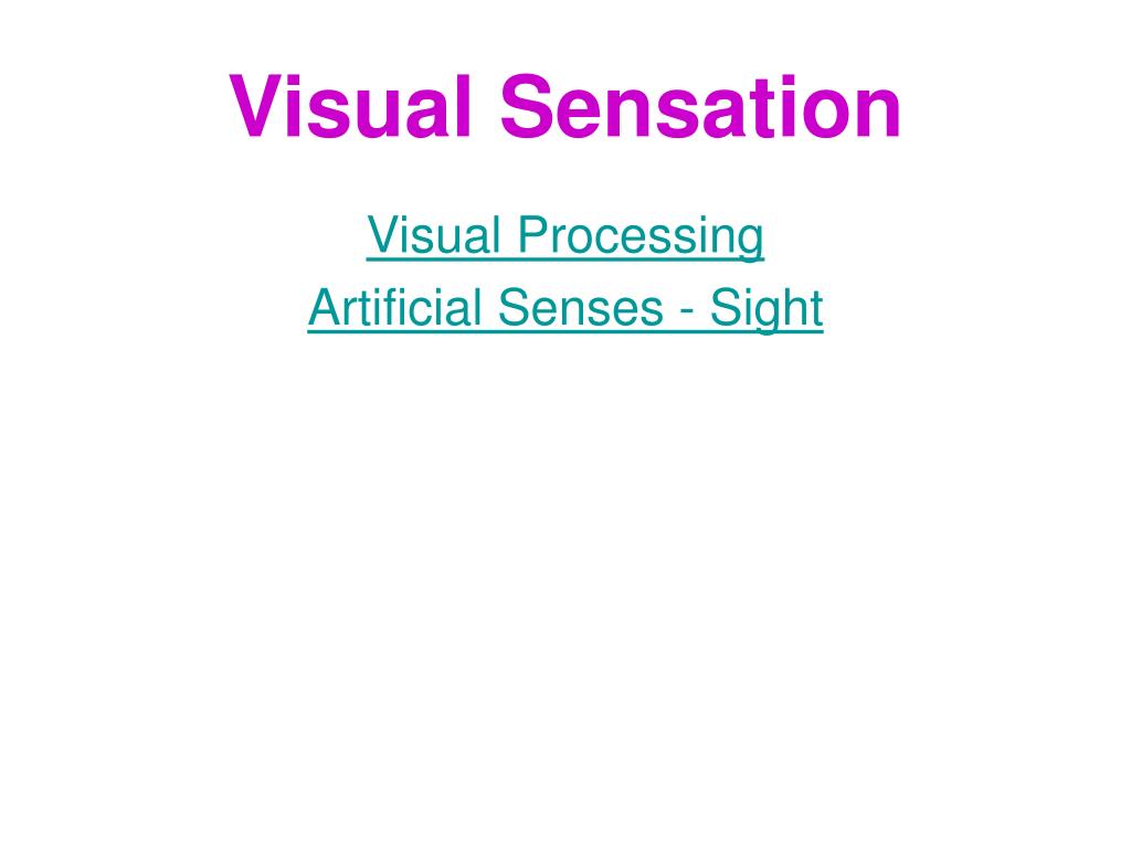 PPT - Visual Sensation PowerPoint Presentation, free download - ID:1709752