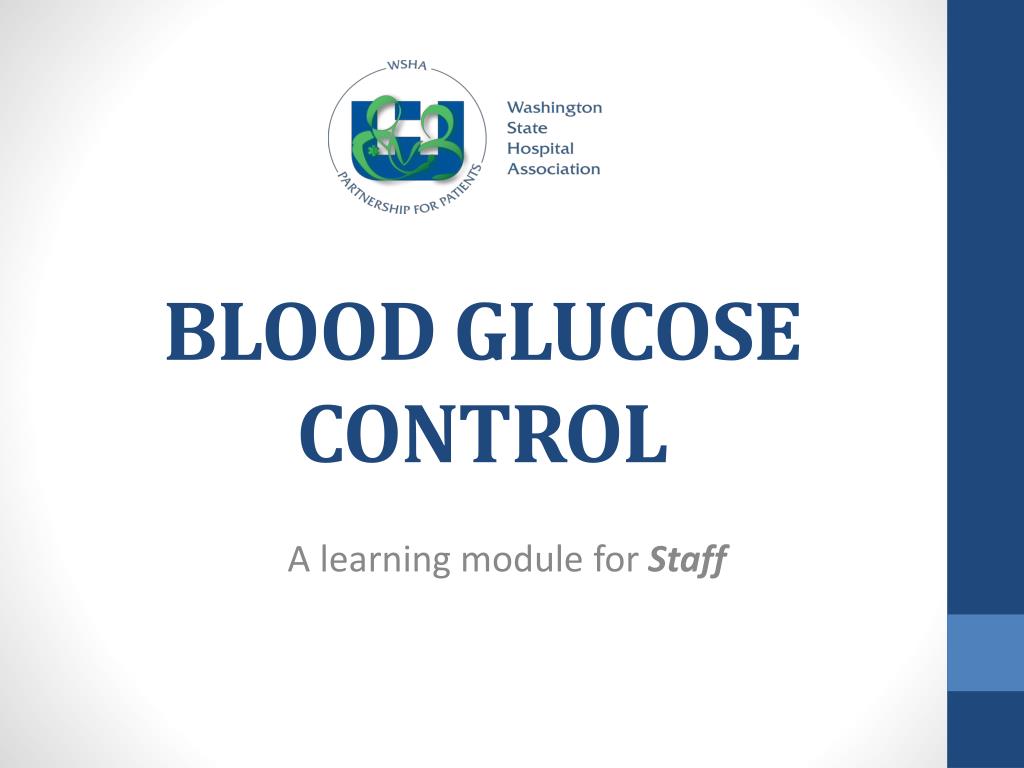 PPT - BLOOD GLUCOSE CONTROL PowerPoint Presentation, free download - ID ...