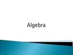 PPT - Algebra II PowerPoint Presentation, free download - ID:9631095