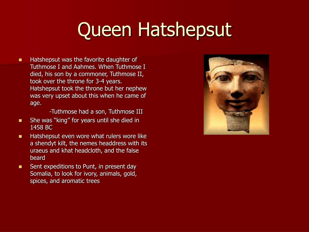 PPT - Queen Hatshepsut PowerPoint Presentation, free download - ID:1711037
