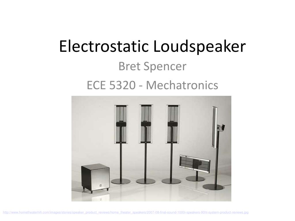 PPT - Electrostatic Loudspeaker PowerPoint Presentation, free download ...
