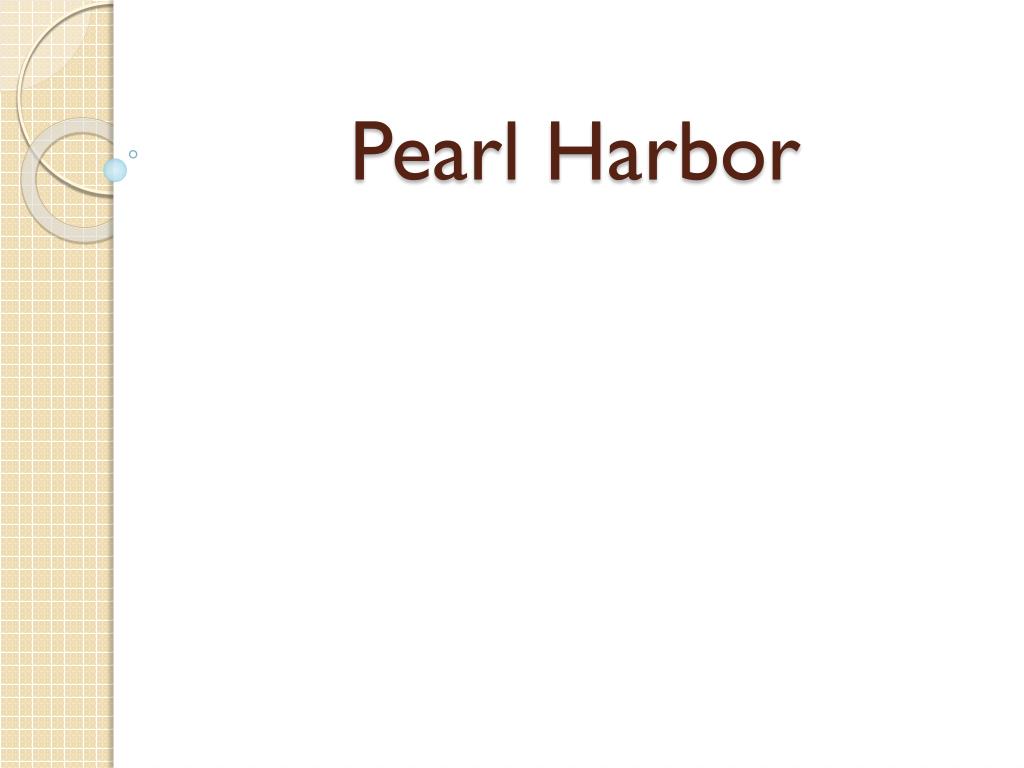 PPT - Pearl Harbor PowerPoint Presentation, free download - ID:1711153