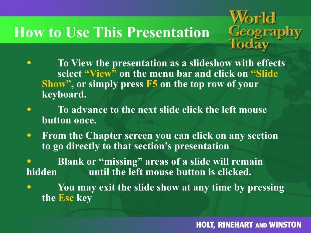 PPT - Understanding Geography: Themes, Elements & Tools PowerPoint ...