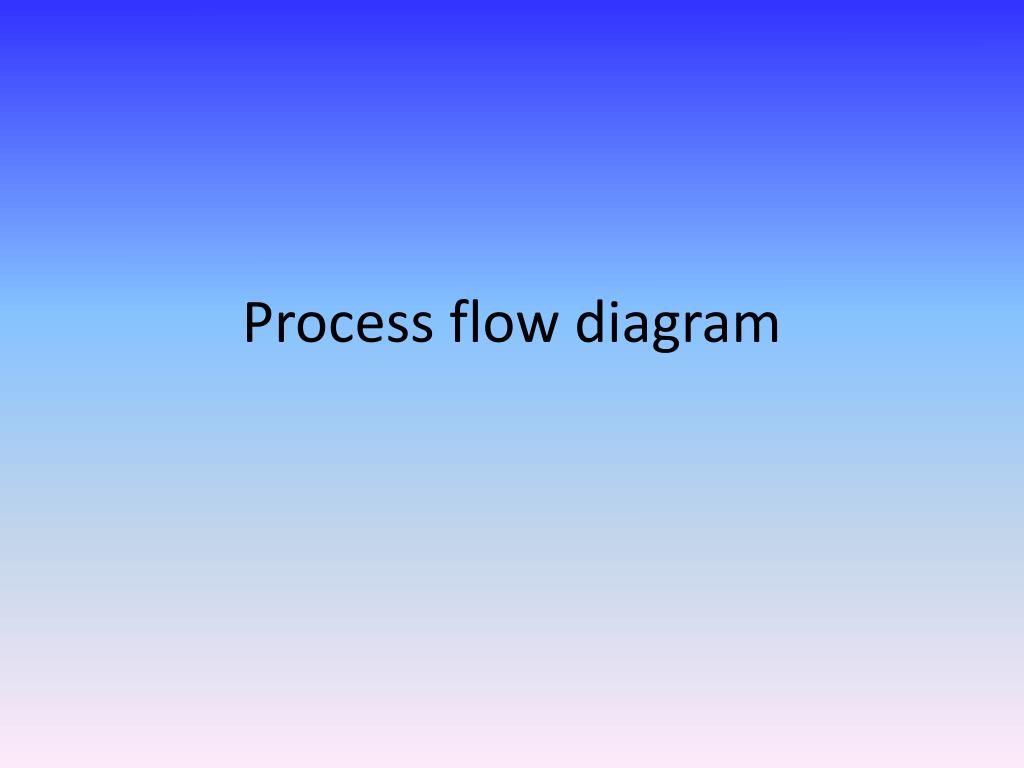 PPT - Process flow diagram PowerPoint Presentation, free download - ID ...