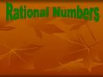 PPT - Rational Numbers PowerPoint Presentation, free download - ID:6843576