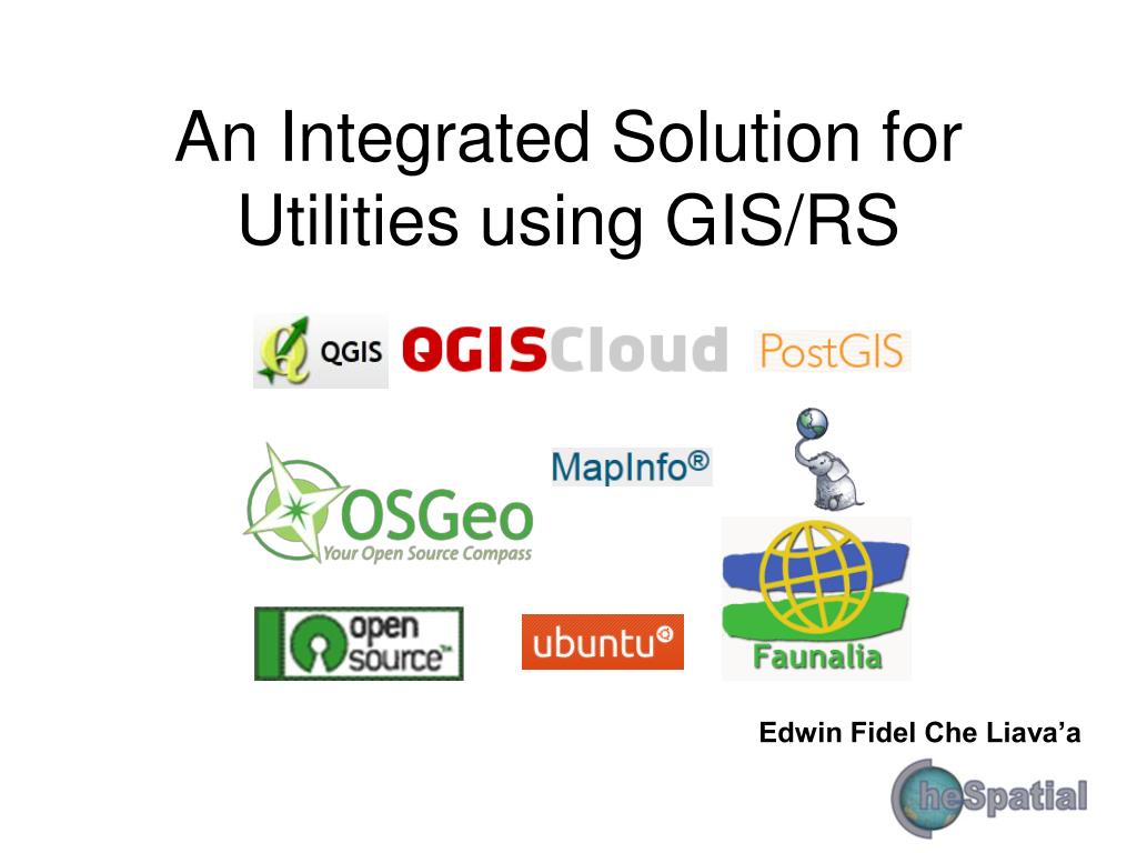 PPT - An Integrated Solution for Utilities using GIS/RS PowerPoint ...