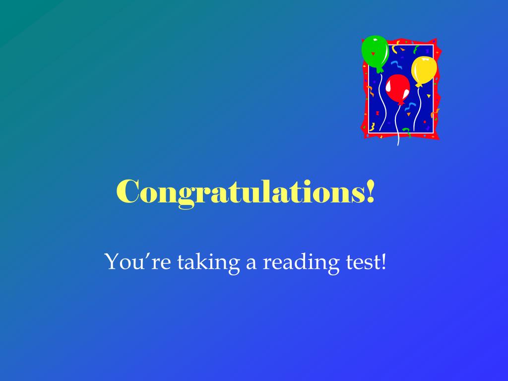 PPT - Congratulations! PowerPoint Presentation, free download - ID:1713265