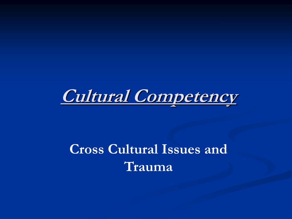 PPT - Cultural Competency PowerPoint Presentation, free download - ID ...