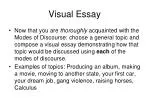 PPT - Introduction to Your Visual Essay PowerPoint Presentation, free ...