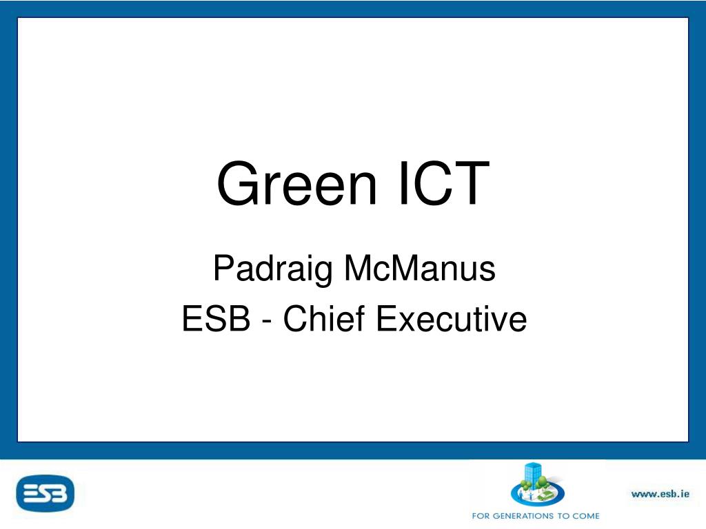 PPT - Green ICT PowerPoint Presentation, free download - ID:1714592