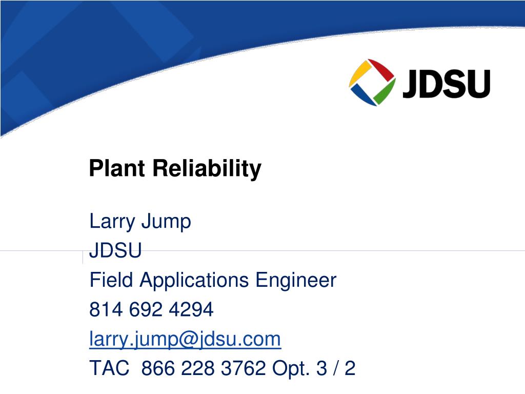 PPT - Plant Reliability PowerPoint Presentation, free download - ID:1714970