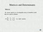 PPT - MATRICES & DETERMINANTS PowerPoint Presentation, free download ...