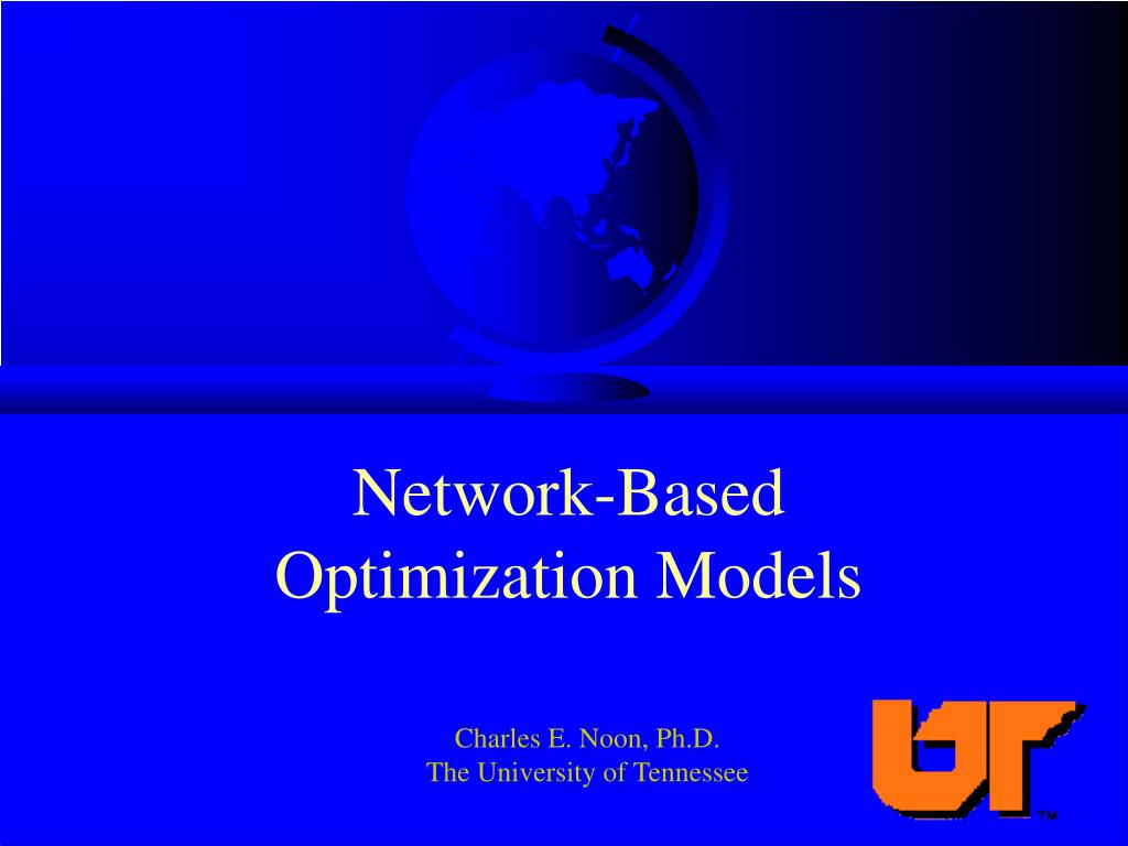 PPT - Network-Based Optimization Models PowerPoint Presentation, free ...