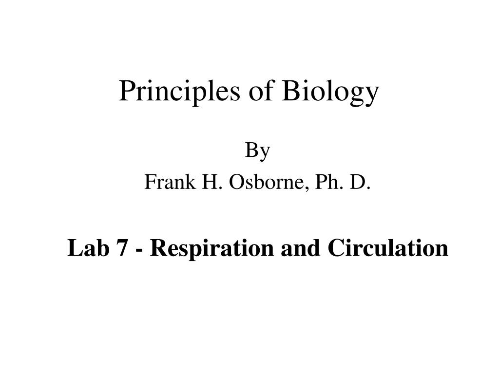 PPT - Principles of Biology PowerPoint Presentation, free download - ID ...
