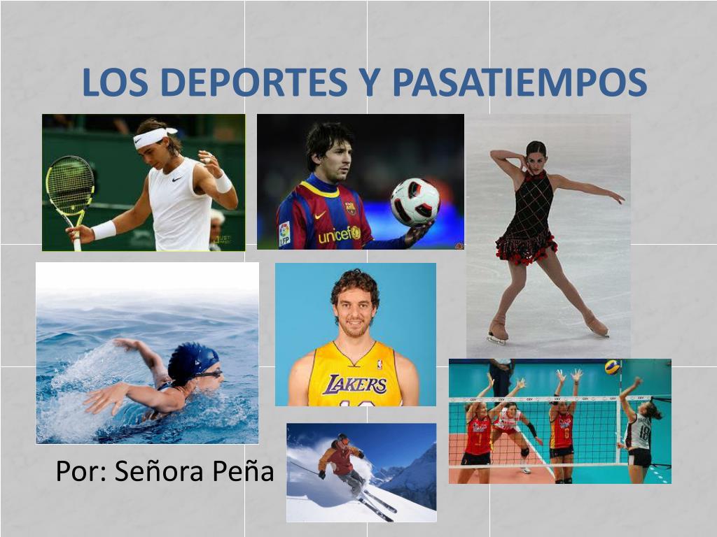 PPT - LOS DEPORTES Y PASATIEMPOS PowerPoint Presentation, free download ...
