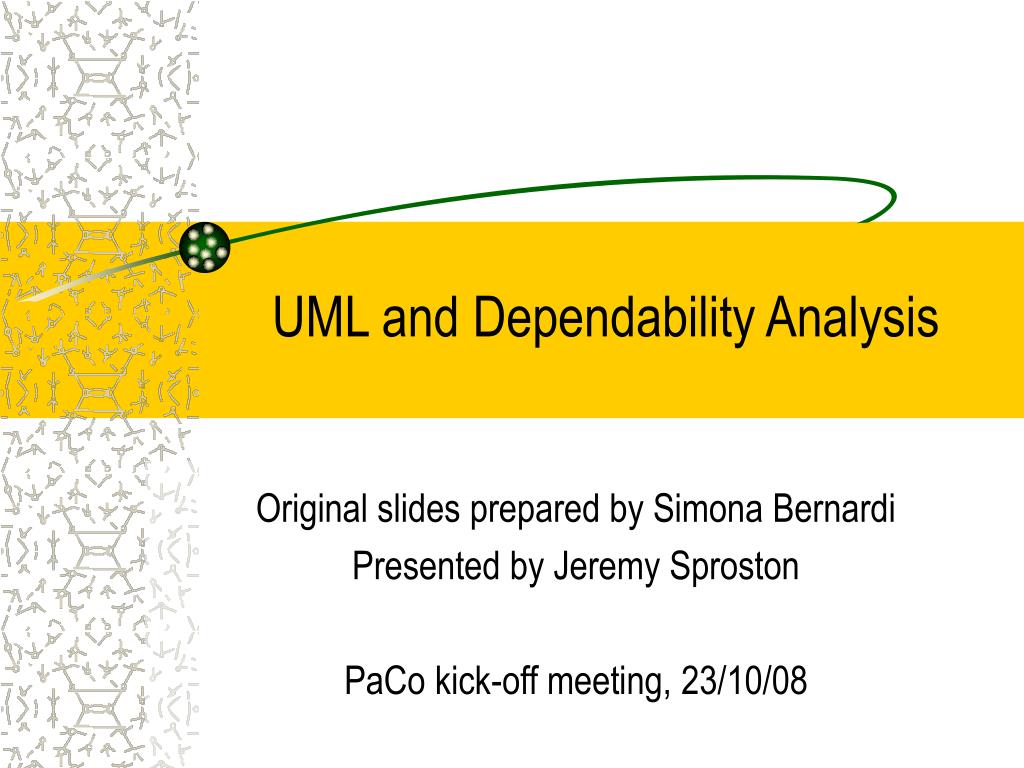 PPT - UML and Dependability Analysis PowerPoint Presentation, free download - ID:1717080
