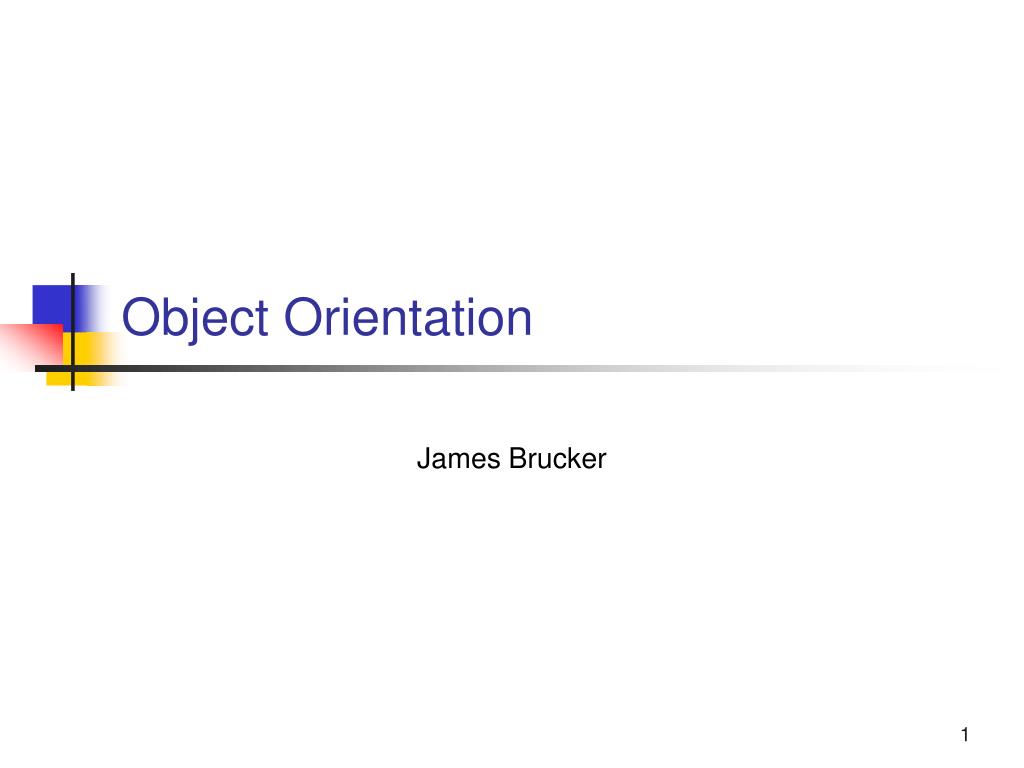 PPT - Object Orientation PowerPoint Presentation, free download - ID ...