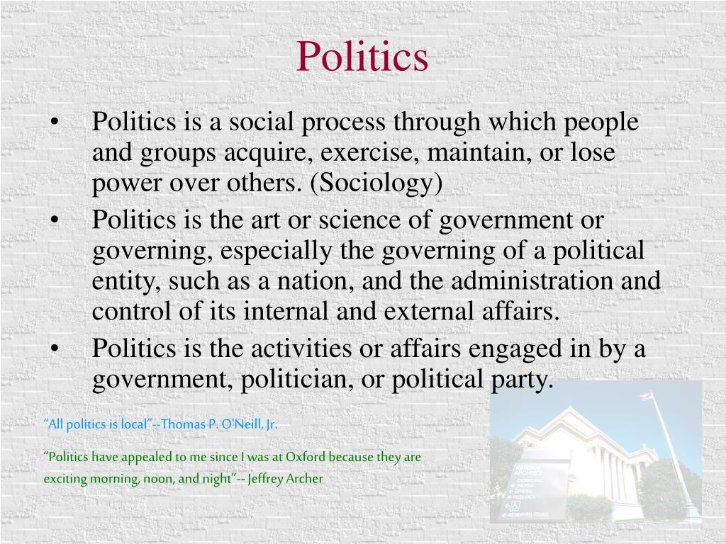 PPT - Politics PowerPoint Presentation, free download - ID:1717653