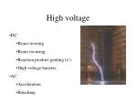 PPT - High Voltage Electricity Transmitting Power PowerPoint ...