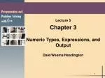 PPT - Chapter 4 Numeric Types PowerPoint Presentation, free download ...