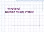PPT - Rational Decision Making 8-step Process PowerPoint Presentation ...