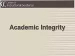 PPT - Academic Integrity PowerPoint Presentation, free download - ID ...