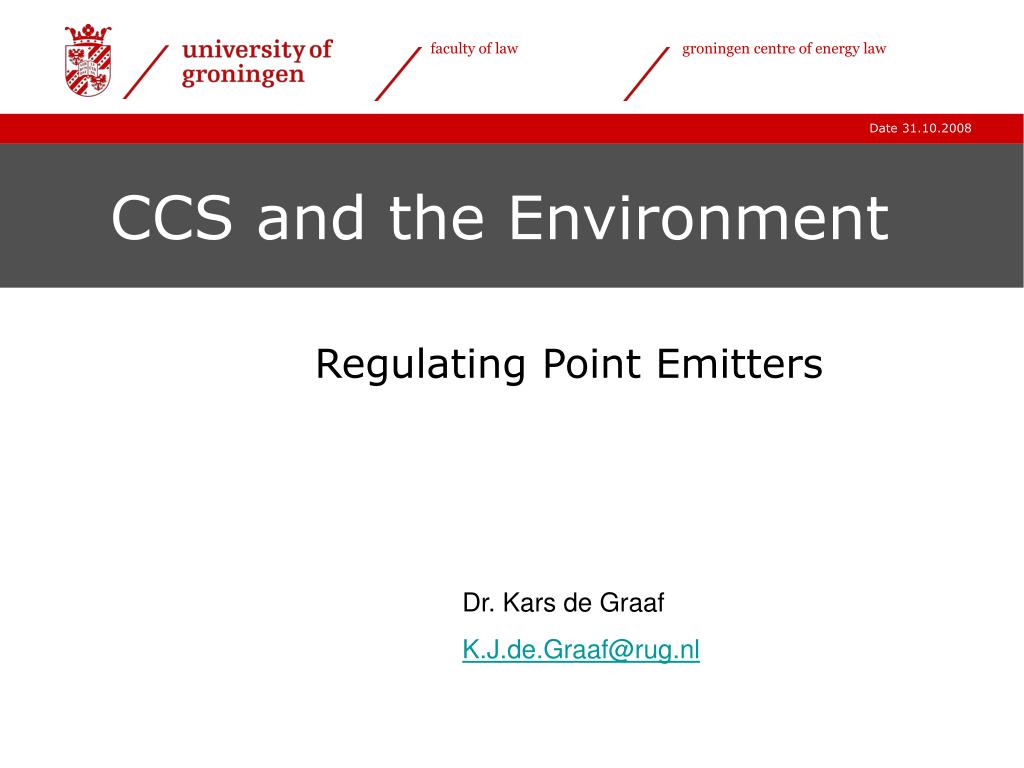 PPT - CCS and the Environment PowerPoint Presentation, free download ...