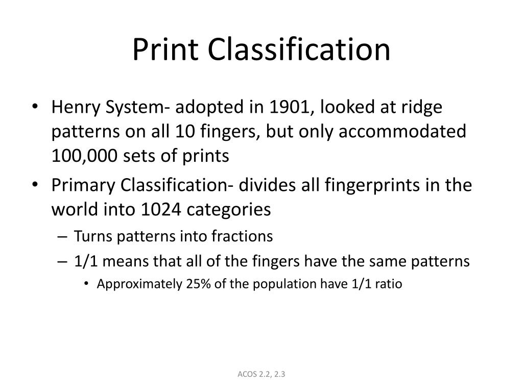 PPT - Print Classification PowerPoint Presentation, free download - ID ...